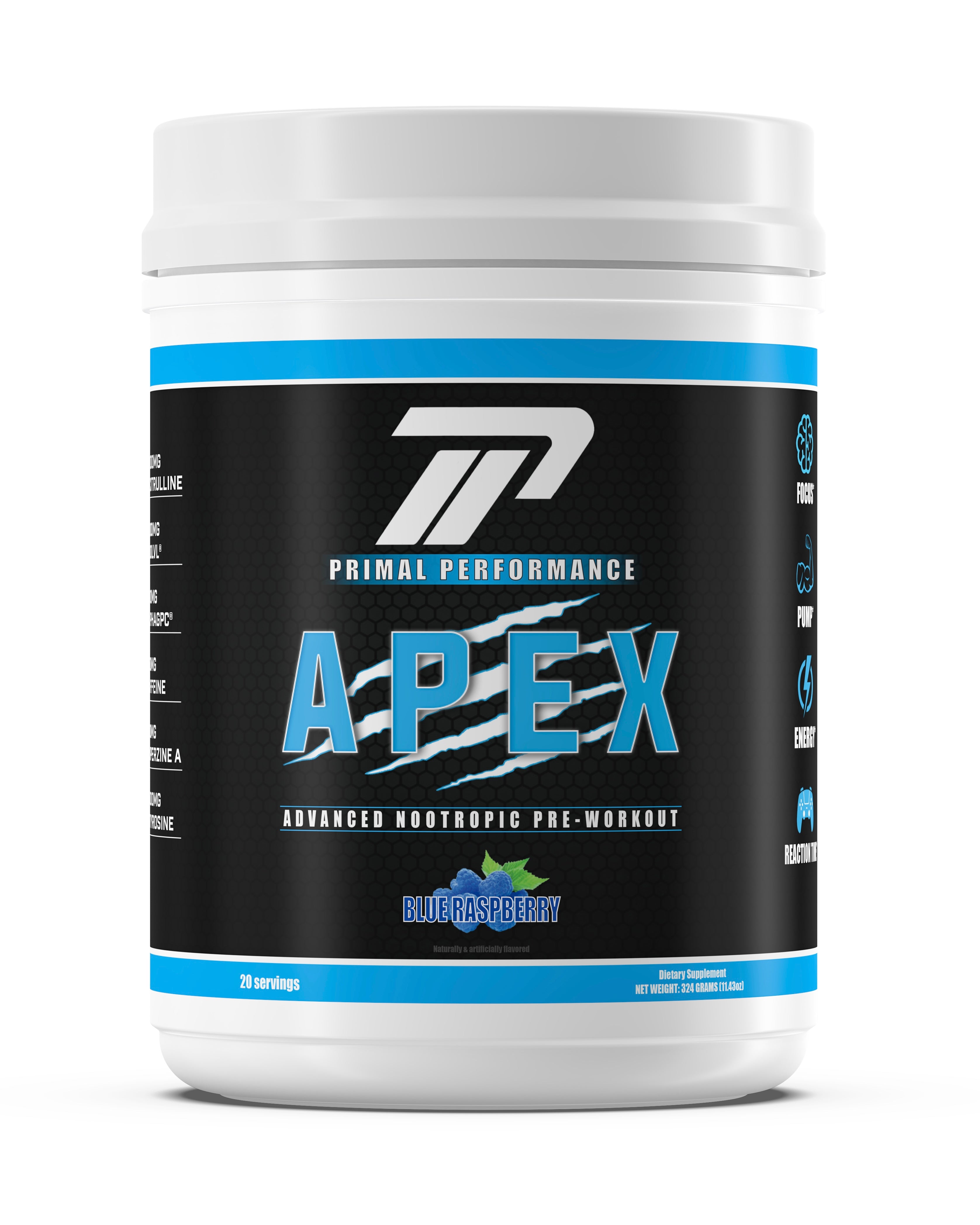 Apex - Advanced Nootropic Pre-Workout – Primal Performance Supplements